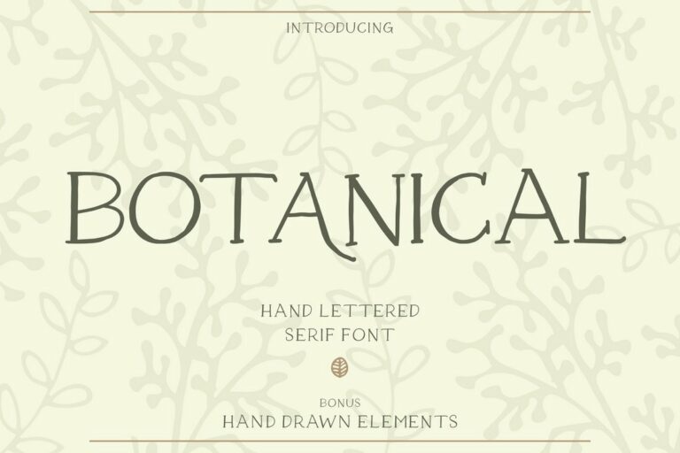 35+ Best Earthy & Nature Fonts 2025 | Design Shack