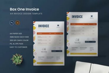 50+ Best Invoice Templates for InDesign & Illustrator (Free + Premium ...