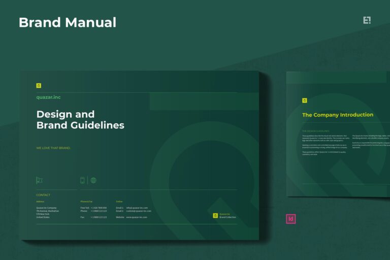 45+ Best Brand Manual & Style Guide Templates 2022 (Free + Premium ...