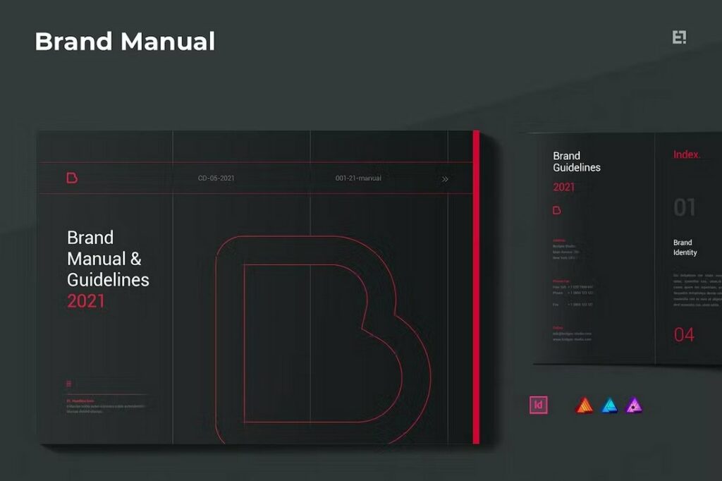 65+ Best Brand Manual & Style Guide Templates 2024 (Free + Premium ...
