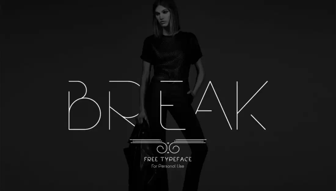 Break Font | Design Shack