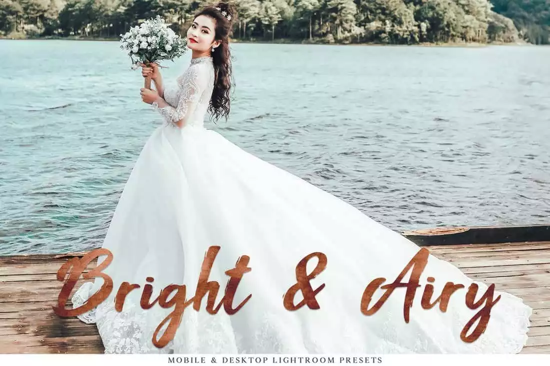 Bright & Airy Wedding Lightroom Presets | Design Shack