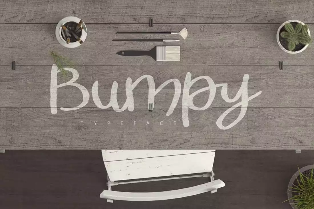 Bumpy Typeface Font | Design Shack