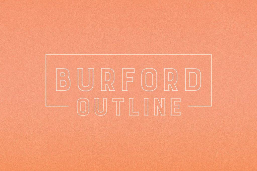25+ Best Outline Fonts 2021 - Shack Design