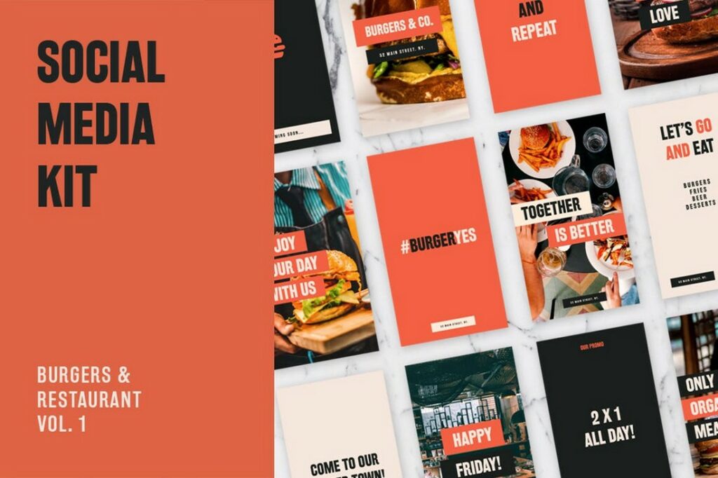 60+ Best Social Media Kit Templates & Graphics 2023 | Design Shack