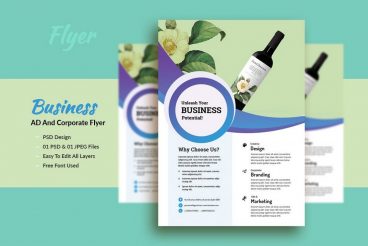 20+ Business Flyer Templates (Word & PSD) | Design Shack