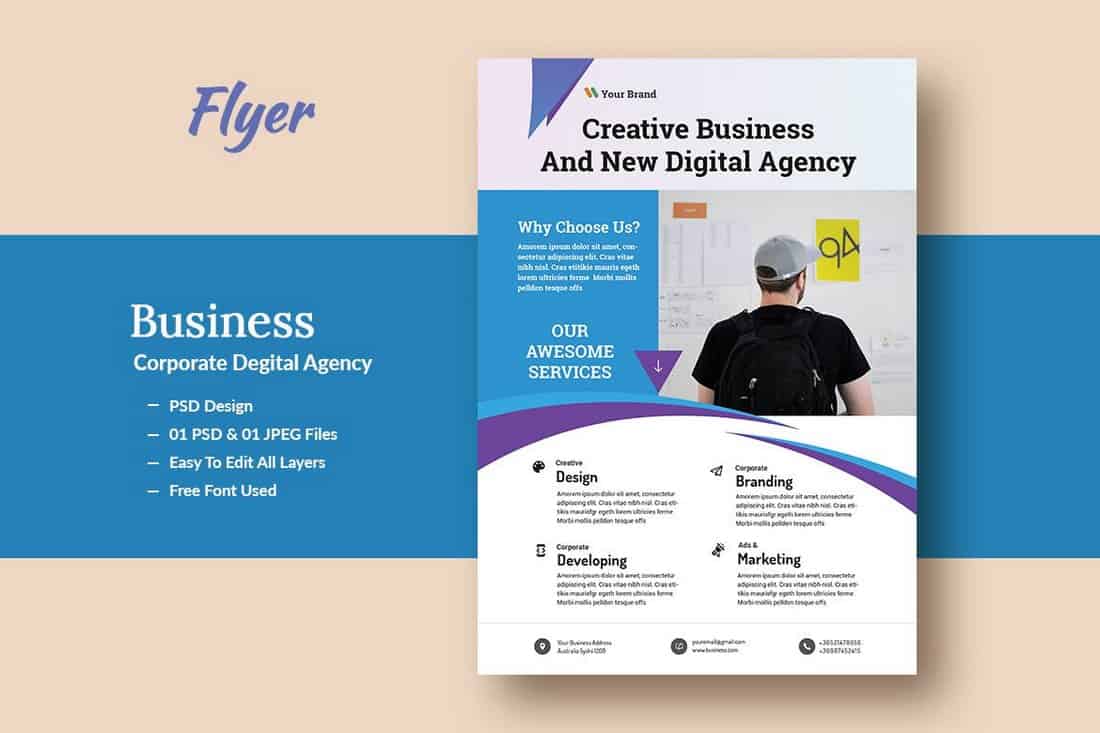 50 Business Flyer Templates Word PSD EU Vietnam Business Network 