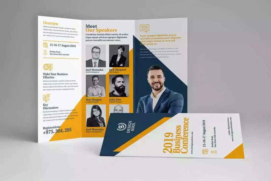 Conference Brochure Template | Design Shack