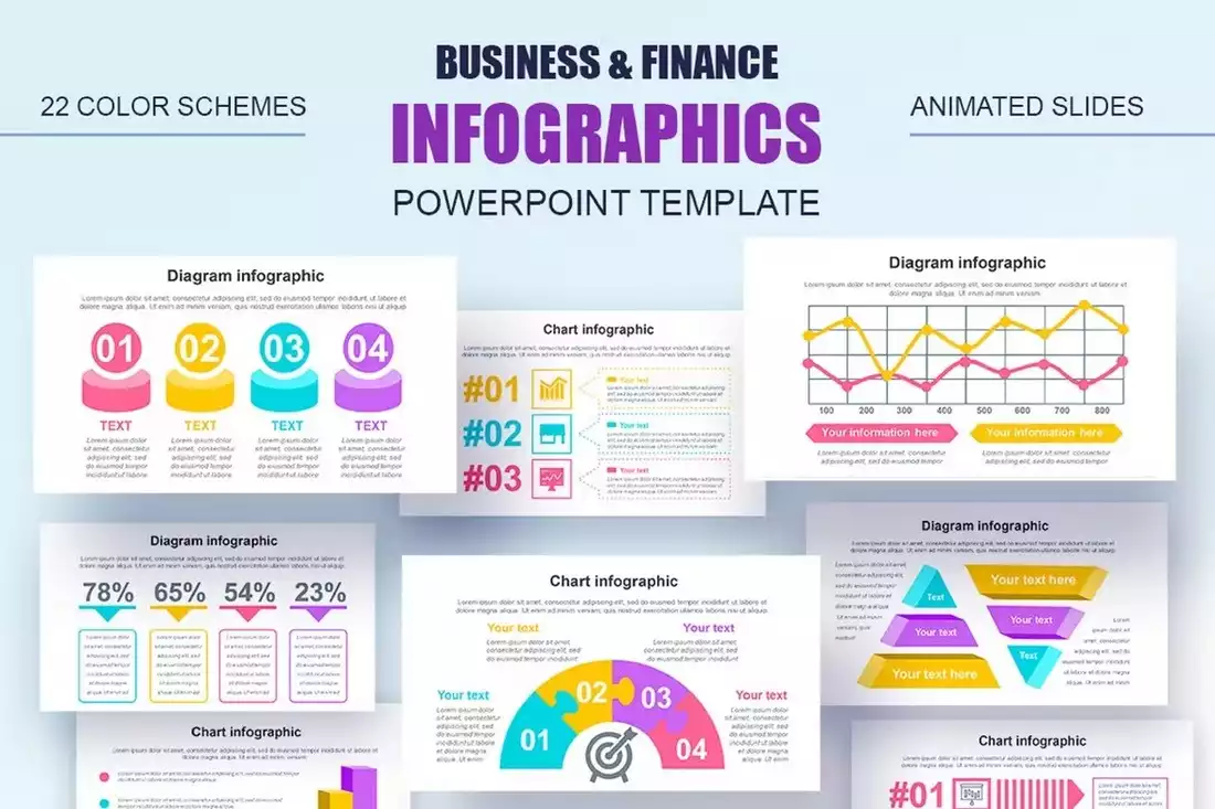 Business & Finance Infographic PowerPoint Slides | Design Shack