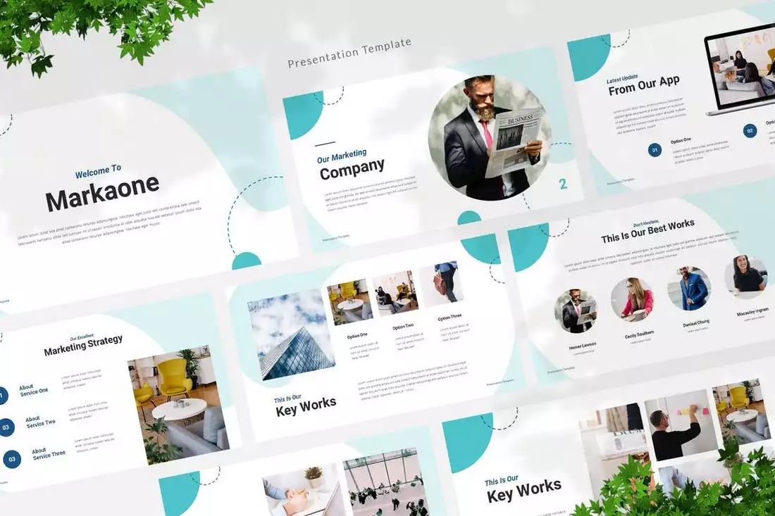 Business Marketing PowerPoint Template | Design Shack