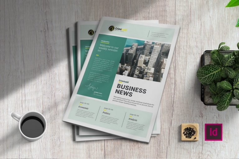 35+ Best InDesign Newsletter Templates (Free & Premium) | Design Shack