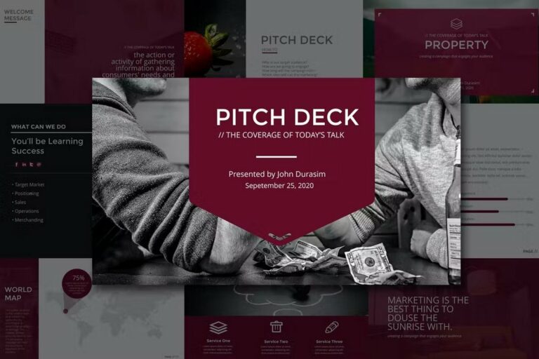 15 Contoh Pitch Deck Terbaik Yang Membuat Startup Template