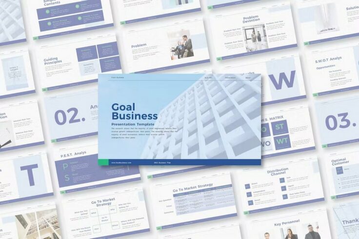 25+ Templat PowerPoint Perencanaan Strategis - desainae.com