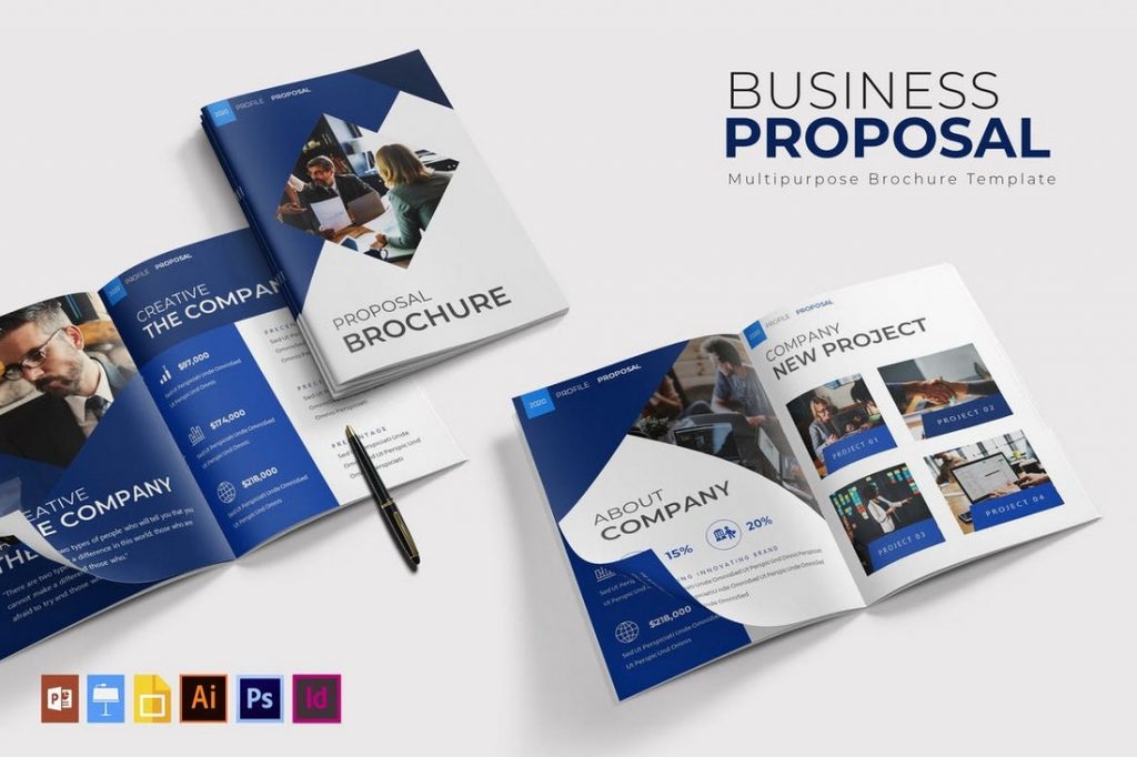 20+ Professional Brochure Templates & Designs | Design Shack