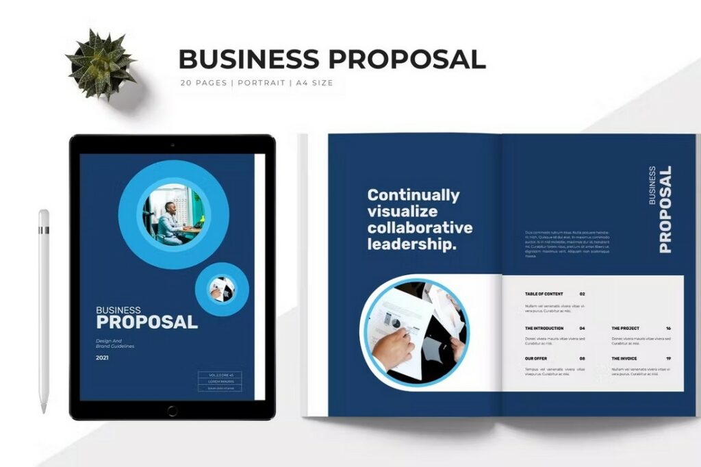 20+ Template Proposal Bisnis Terbaik (Dengan Desain Kreatif) - desainae.com