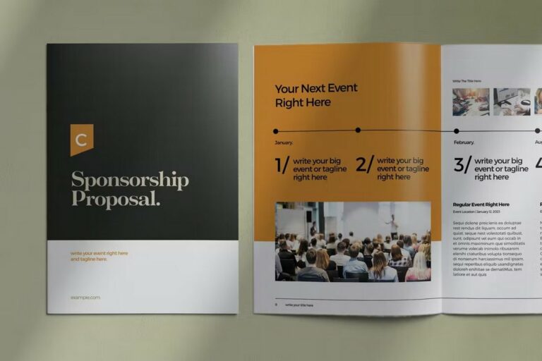 20+ Event & Sponsorship Proposal Templates | Design Shack