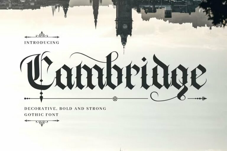 25+ Vintage “Old English” Fonts & Traditional Typography | Design Shack