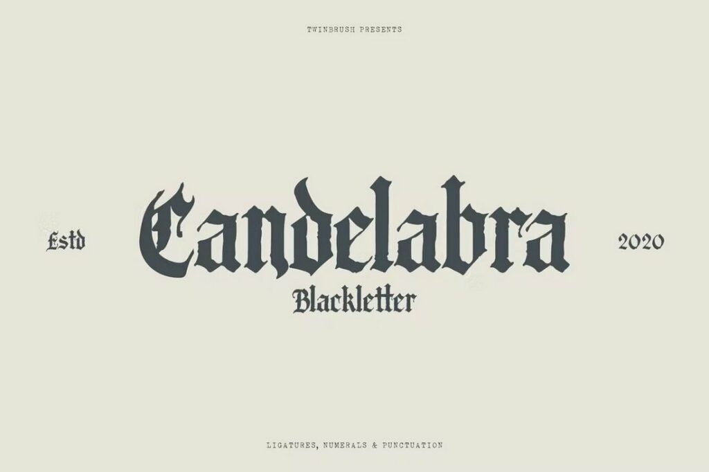 25+ Vintage “Old English” Fonts & Traditional Typography | Design Shack