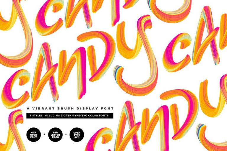 25+ Best Color Fonts of 2025 | Design Shack