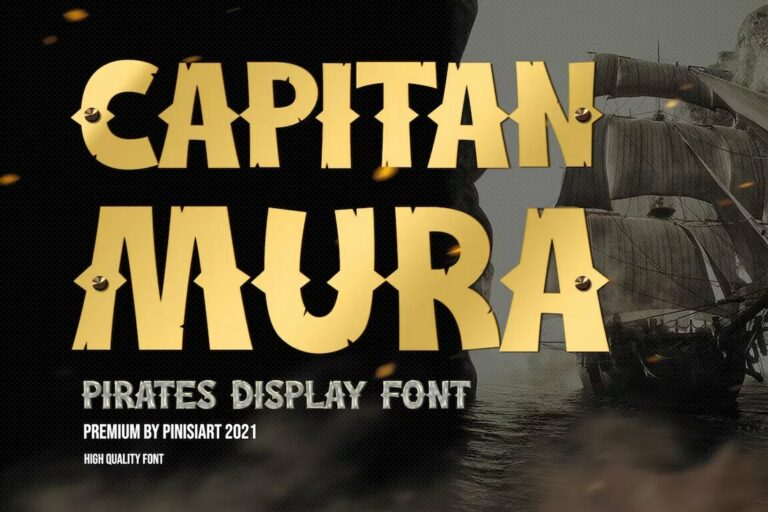 20+ Best Pirate Fonts in 2024 (Free & Pro) | Design Shack