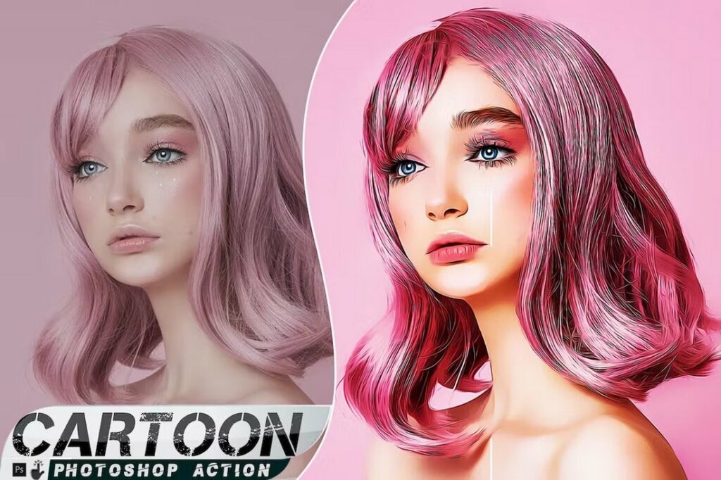 40+ Best Photoshop Cartoon Effects (Photo to Cartoon Actions & Plugins ...