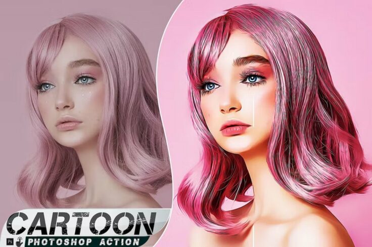 40+ Best Photoshop Cartoon Effects (Photo to Cartoon Actions & Plugins ...