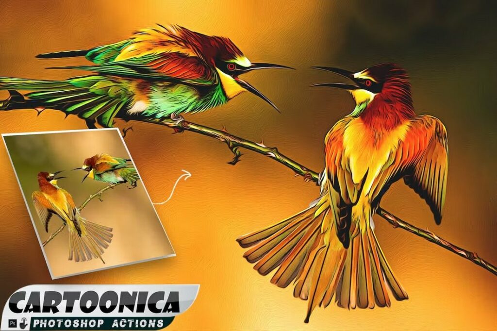 40+ Best Photoshop Cartoon Effects (Photo to Cartoon Actions & Plugins ...