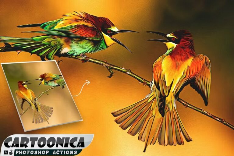 40+ Best Photoshop Cartoon Effects (Photo to Cartoon Actions & Plugins ...