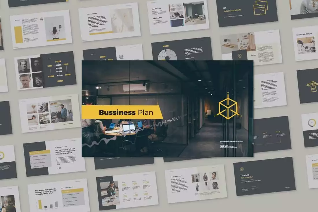 CD Bussiness Proposal Presentation Template | Design Shack