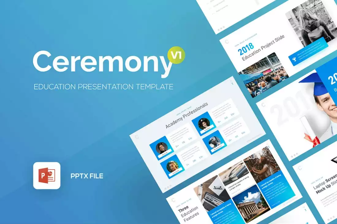 Ceremony Education PowerPointPresentation | Design Shack