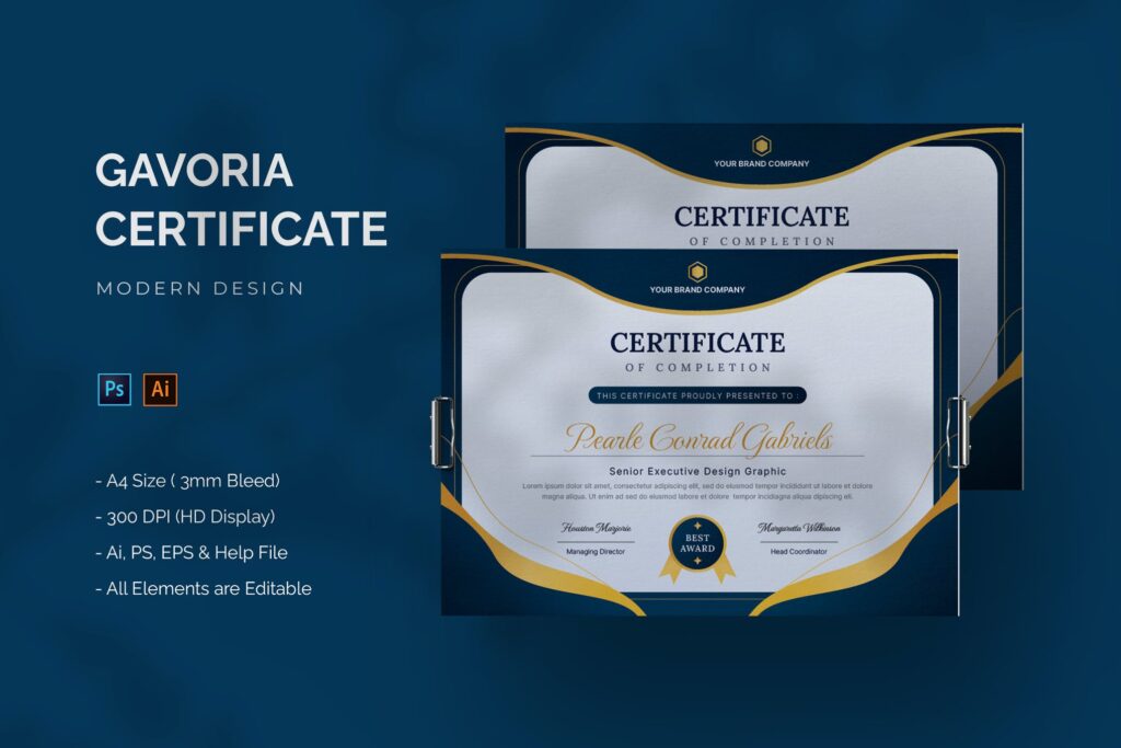 25+ Event Participation & Training Certificate Templates 2025 | Design ...