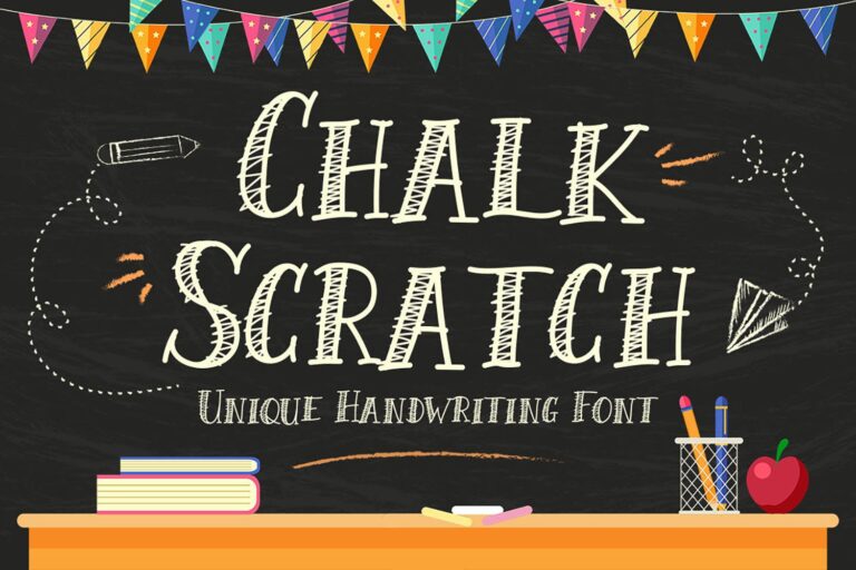 20+ Best Chalkboard Fonts 2024 | Design Shack