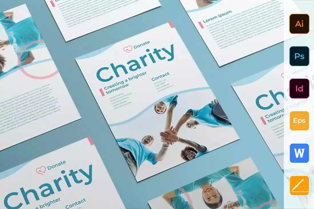 Charity & Non-Profit Business Flyer Template | Design Shack
