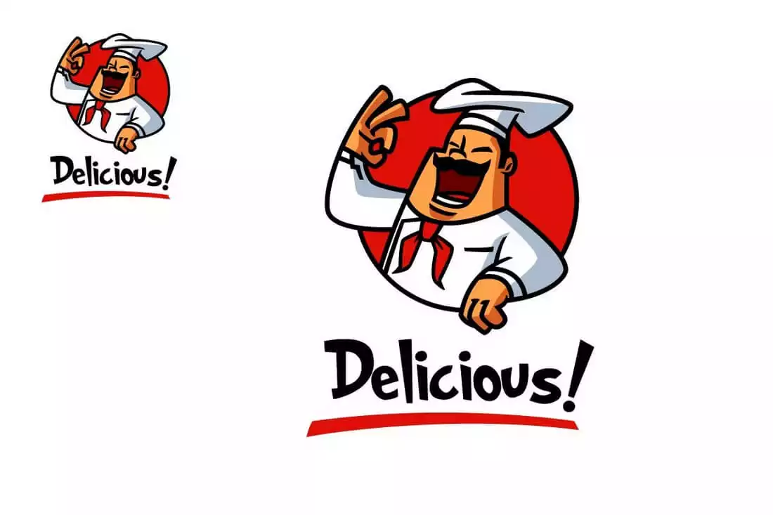Chef Mascot Logo Design | Design Shack