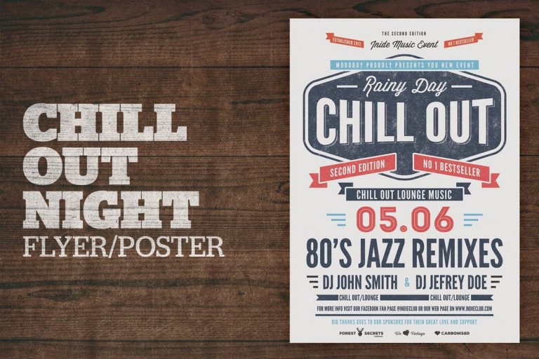 27 Inspiring Letterpress Style Posters | Design Shack