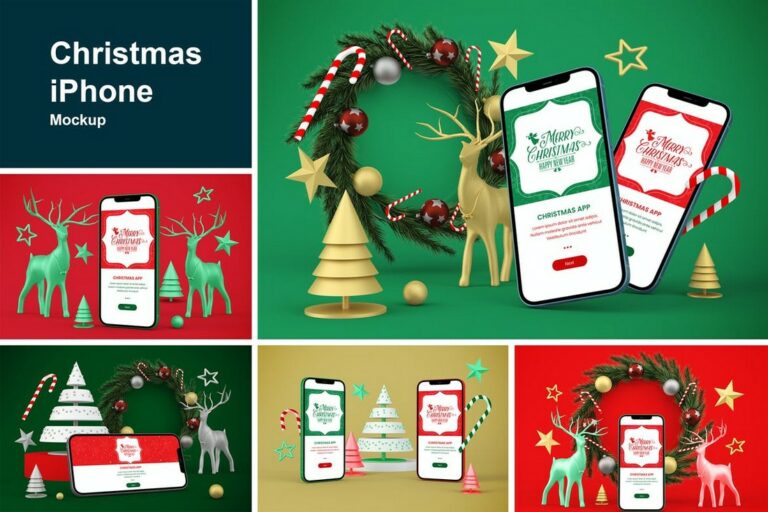 100+ Christmas Mockups, Icons, Graphics & Resources | Design Shack