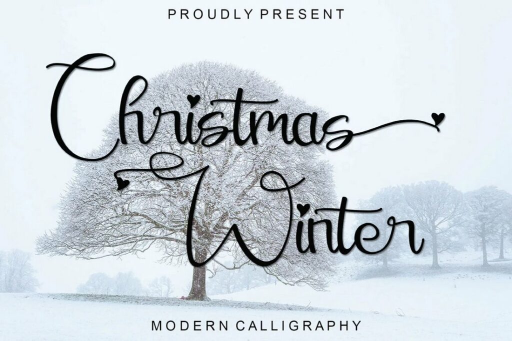 30+ Best Winter, Ice & Snow Fonts (Free & Pro) | Design Shack