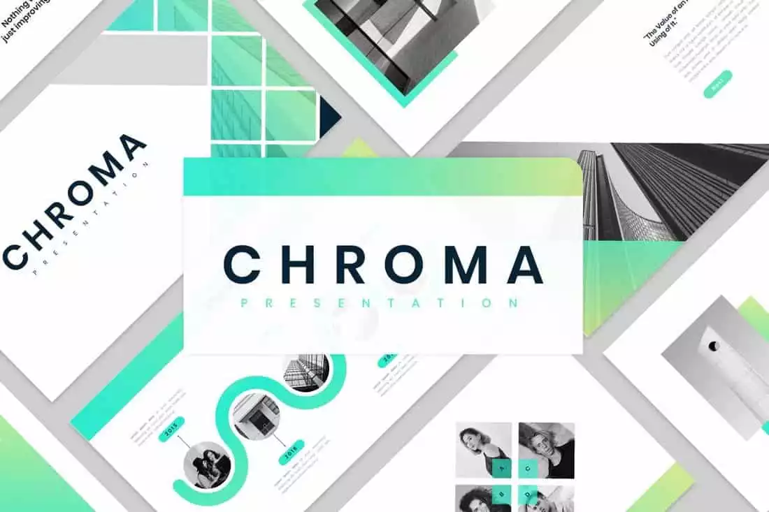 Chroma Presentation Template | Design Shack