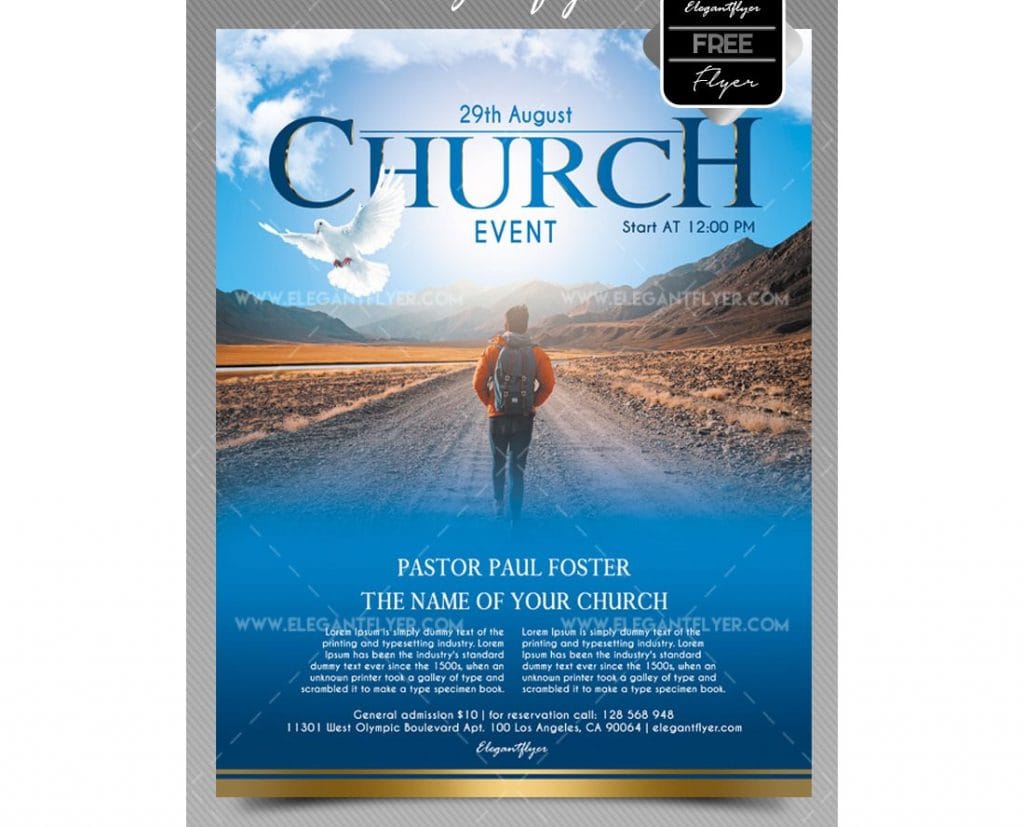 25+ Church Bulletin & Newsletter Templates | Design Shack