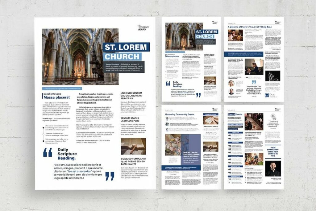 35+ Best InDesign Newsletter Templates (Free & Premium) | Design Shack