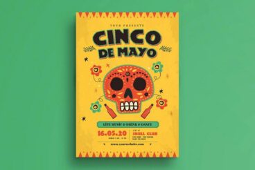 25+ Best Cinco De Mayo Templates: Flyers, Invitations, Posters & More ...