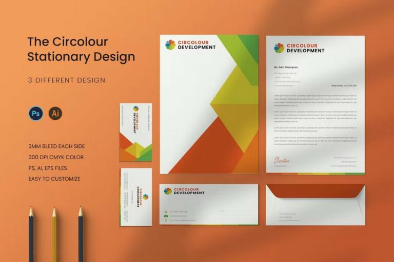 100+ Modern Stationery Templates 2024 | Design Shack