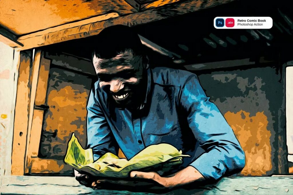 24+ Best Comic Book Style Photoshop Actions (+ Pop Art Actions ...