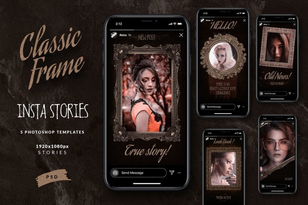 30+ Best Instagram Frame Templates (Custom Frame PNGs) 2025 | Design Shack