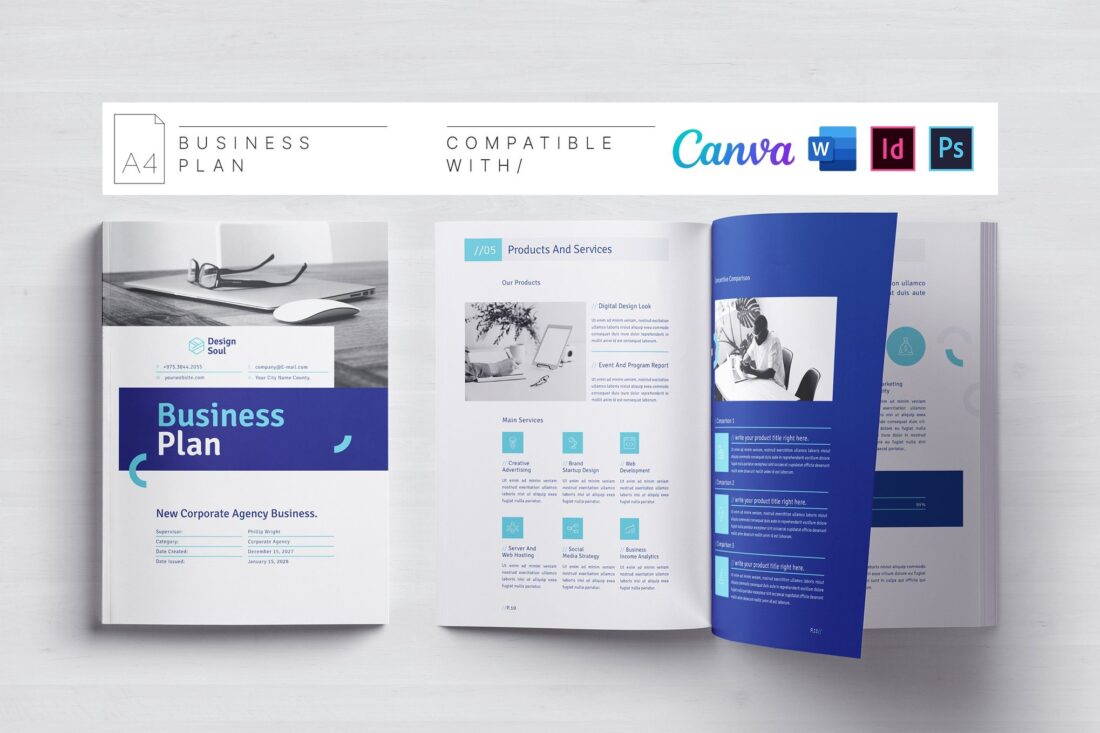 40+ Best Business Plan Templates for Word 2025 | Design Shack