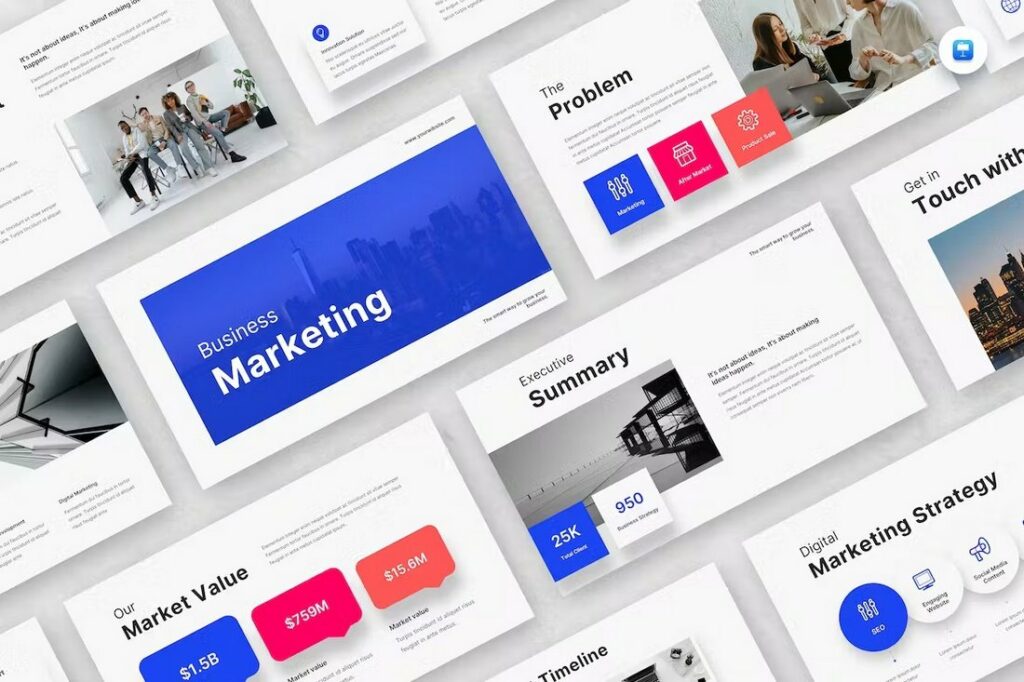 60+ Best Minimal & Creative Keynote Templates | Yes Web Designs