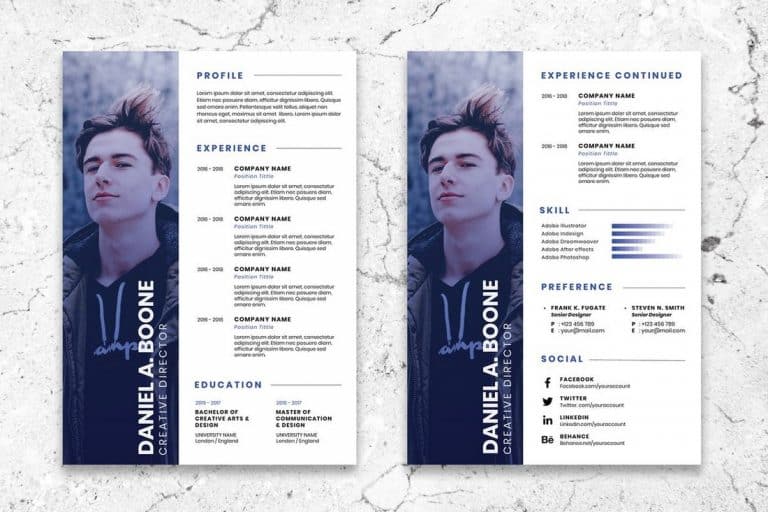 50+ Best CV & Resume Templates 2021 – Yes Web Designs