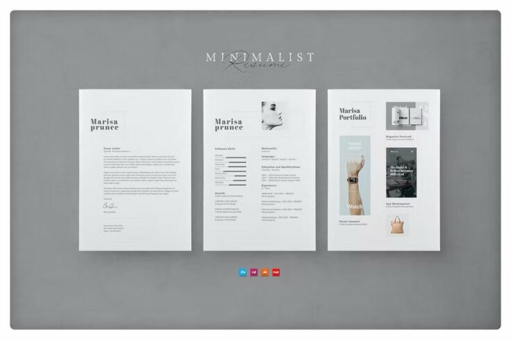 25+ Best Minimal Resume Templates in 2024 | Design Shack