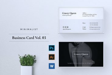 20+ Business Card Templates for Google Docs (Free & Premium) | Design Shack