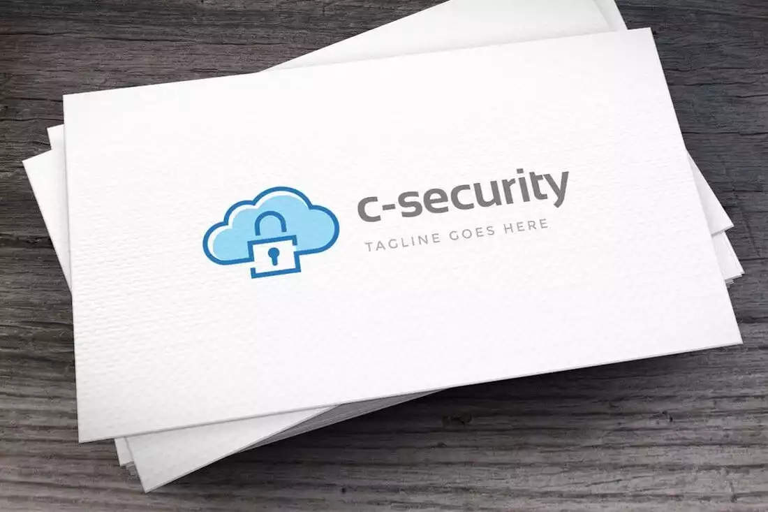 Cloud Security Logo Template | Design Shack